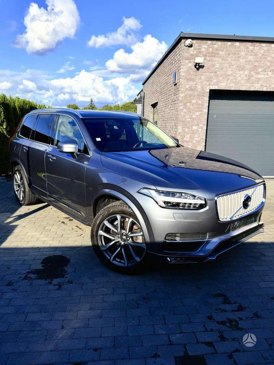 Pelēks Volvo XC90 2018 Kauņa, ar dzinēja tilpumu 1.97 L un nobraukumu 151 tūkst. km par 26900 €, foto 3 vietnē AUTOMOTO.COM.LV