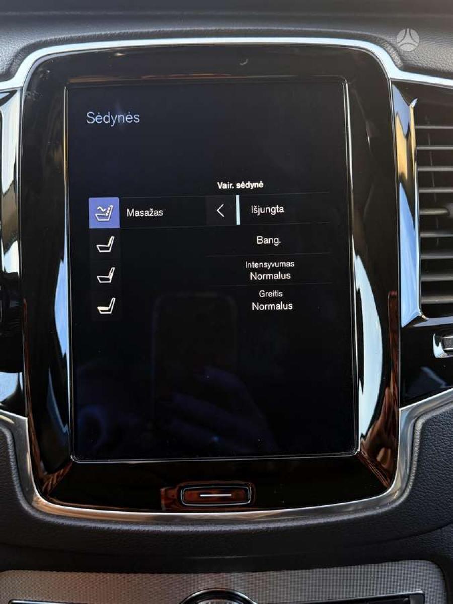 Pelēks Volvo XC90 2018 Kauņa, ar dzinēja tilpumu 1.97 L un nobraukumu 151 tūkst. km par 26900 €, foto 20 vietnē AUTOMOTO.COM.LV