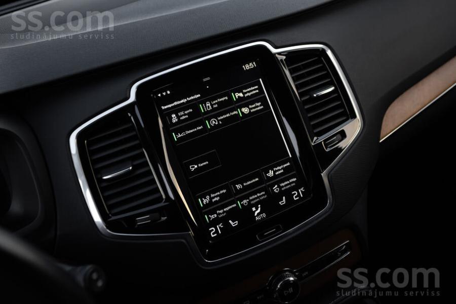 Grey Volvo XC90 2018 in Jelgava, with an engine capacity of 2.00 L and mileage of 238 thousand km for 21990 €, photo 29 on AUTOMOTO.COM.LV