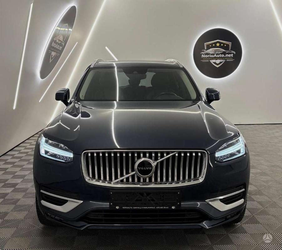 Grey Volvo XC90 2019 in Marijampole, with an engine capacity of 1.97 L and mileage of 264 thousand km for 25999 €, photo 35 on AUTOMOTO.COM.LV