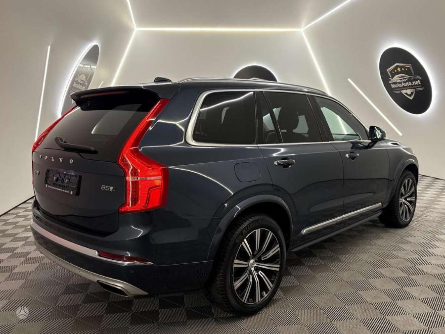Grey Volvo XC90 2019 in Marijampole, with an engine capacity of 1.97 L and mileage of 264 thousand km for 24850 €, photo 24 on AUTOMOTO.COM.LV