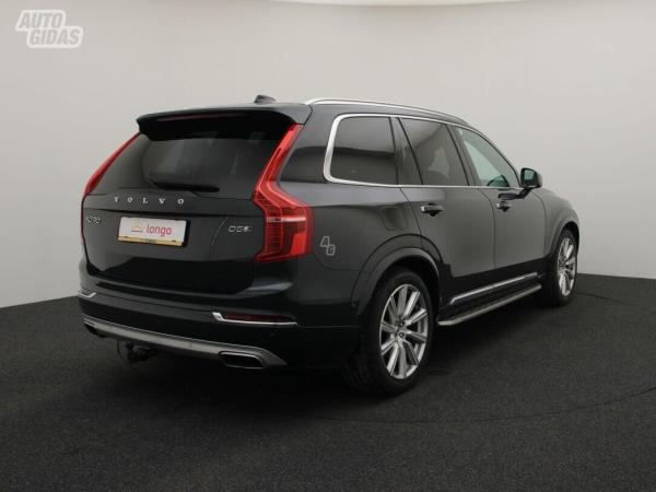 Grey Volvo XC90 2019 in Vilnius, with an engine capacity of 2.00 L and mileage of 207 thousand km for 27999 €, photo 8 on AUTOMOTO.COM.LV