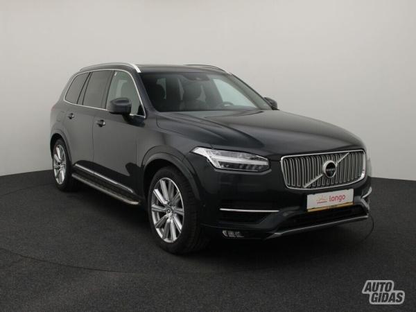 Grey Volvo XC90 2019 in Vilnius, with an engine capacity of 2.00 L and mileage of 207 thousand km for 27999 €, photo 10 on AUTOMOTO.COM.LV