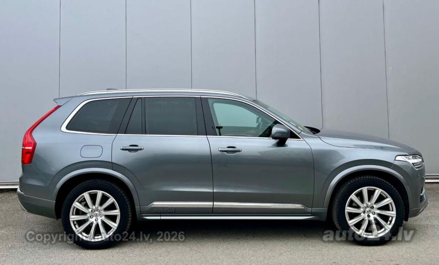 Grey Volvo XC90 2019 in Tallinn, with an engine capacity of 2.00 L and mileage of 172 thousand km for 28500 €, photo 5 on AUTOMOTO.COM.LV
