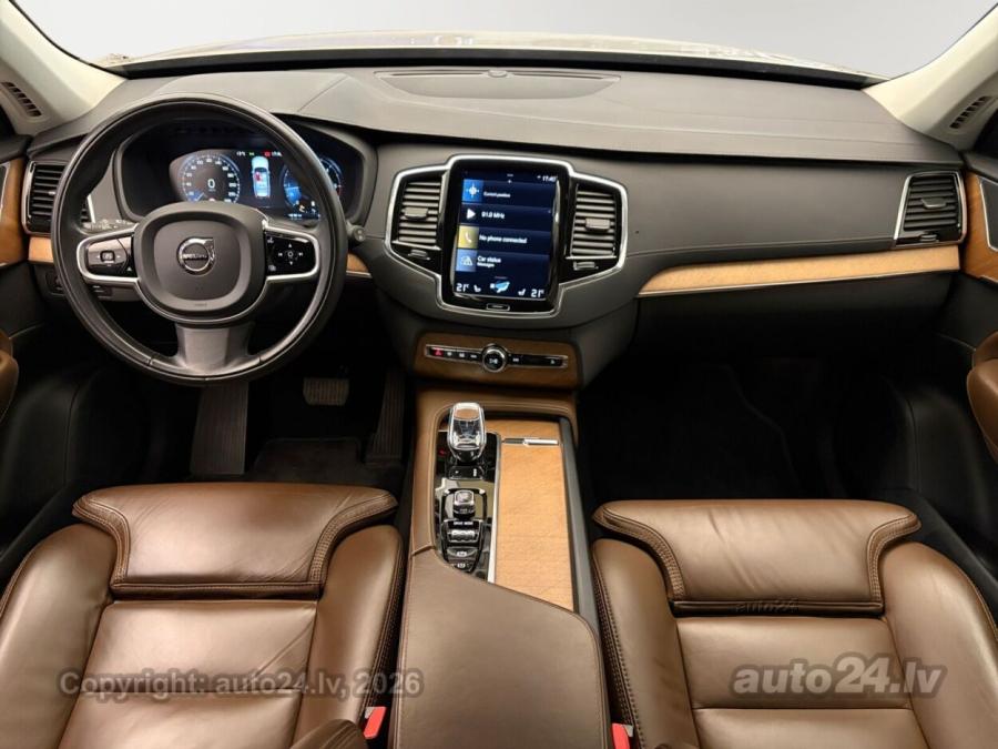 Grey Volvo XC90 2019 in Tallinn, with an engine capacity of 2.00 L and mileage of 86 thousand km for 37900 €, photo 8 on AUTOMOTO.COM.LV