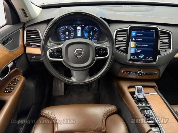 Grey Volvo XC90 2019 in Tallinn, with an engine capacity of 2.00 L and mileage of 86 thousand km for 37900 €, photo 9 on AUTOMOTO.COM.LV