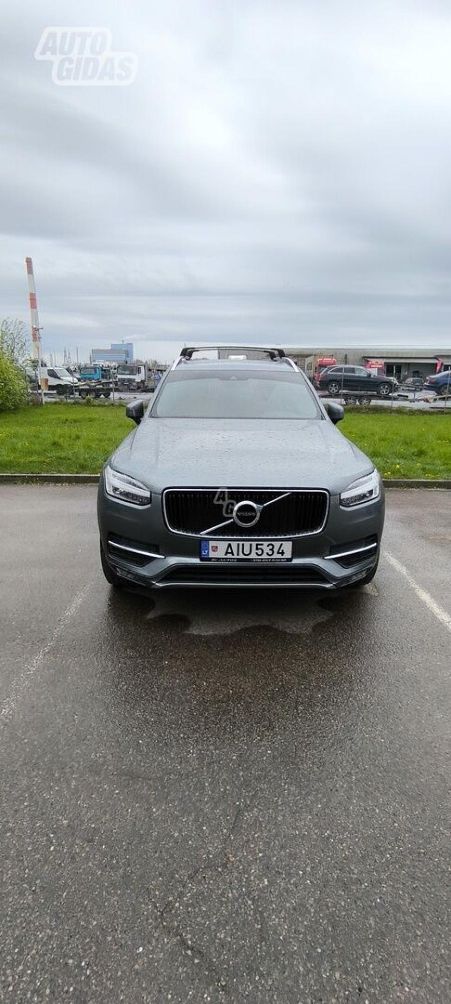 Grey Volvo XC90 2019 in Klaipeda, with an engine capacity of 2.00 L and mileage of 160 thousand km for 23500 €, photo 1 on AUTOMOTO.COM.LV