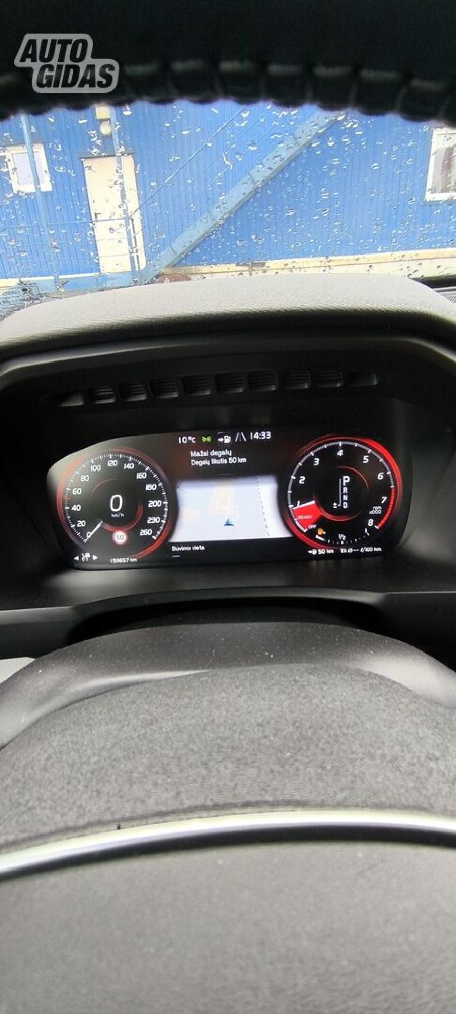 Grey Volvo XC90 2019 in Klaipeda, with an engine capacity of 2.00 L and mileage of 160 thousand km for 23500 €, photo 14 on AUTOMOTO.COM.LV