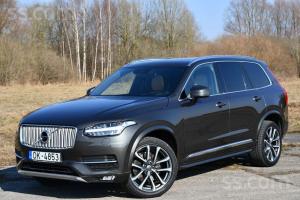 Grey Volvo XC90 2019 in Riga, with an engine capacity of 2.00 L and mileage of 0 thousand km for 27950 €, photo 4 on AUTOMOTO.COM.LV