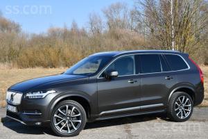 Grey Volvo XC90 2019 in Riga, with an engine capacity of 2.00 L and mileage of 0 thousand km for 27950 €, photo 12 on AUTOMOTO.COM.LV