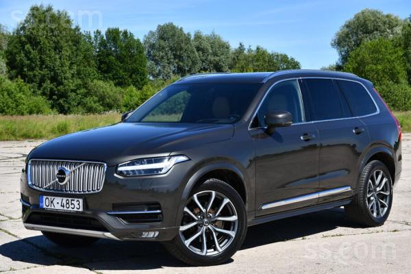 Pelēks Volvo XC90 2019 Rīga, ar dzinēja tilpumu 2.00 L un nobraukumu 0 tūkst. km par 27950 €, foto 1 vietnē AUTOMOTO.COM.LV
