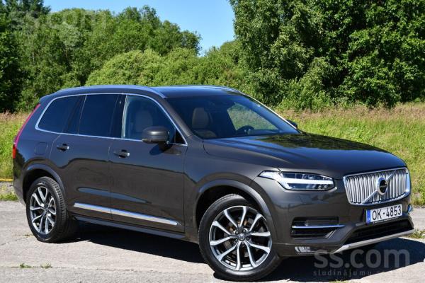 Pelēks Volvo XC90 2019 Rīga, ar dzinēja tilpumu 2.00 L un nobraukumu 0 tūkst. km par 27950 €, foto 4 vietnē AUTOMOTO.COM.LV