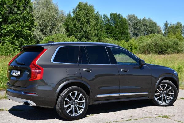 Pelēks Volvo XC90 2019 Rīga, ar dzinēja tilpumu 2.00 L un nobraukumu 0 tūkst. km par 27950 €, foto 10 vietnē AUTOMOTO.COM.LV