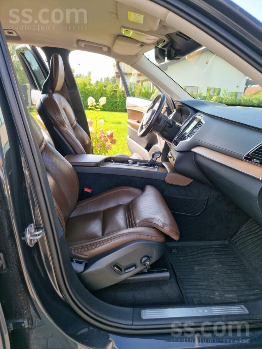 Pelēks Volvo XC90 2019 Rīga, ar dzinēja tilpumu 2.00 L un nobraukumu 173 tūkst. km par 26000 €, foto 9 vietnē AUTOMOTO.COM.LV