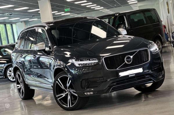 Grey Volvo XC90 2019 in Kretinga, with an engine capacity of 2.00 L and mileage of 348 thousand km for 27500 €, photo 3 on AUTOMOTO.COM.LV
