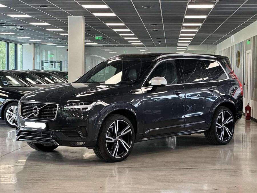 Pelēks Volvo XC90 2019 Kretinga, ar dzinēja tilpumu 2.00 L un nobraukumu 348 tūkst. km par 27500 €, foto 6 vietnē AUTOMOTO.COM.LV