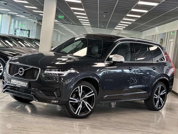 Grey Volvo XC90 2019 in Kretinga, with an engine capacity of 2.00 L and mileage of 348 thousand km for 27500 €, photo 6 on AUTOMOTO.COM.LV