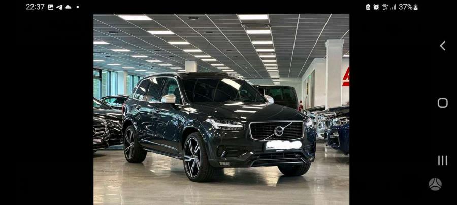 Pelēks Volvo XC90 2019 Kretinga, ar dzinēja tilpumu 2.00 L un nobraukumu 348 tūkst. km par 27500 €, foto 8 vietnē AUTOMOTO.COM.LV
