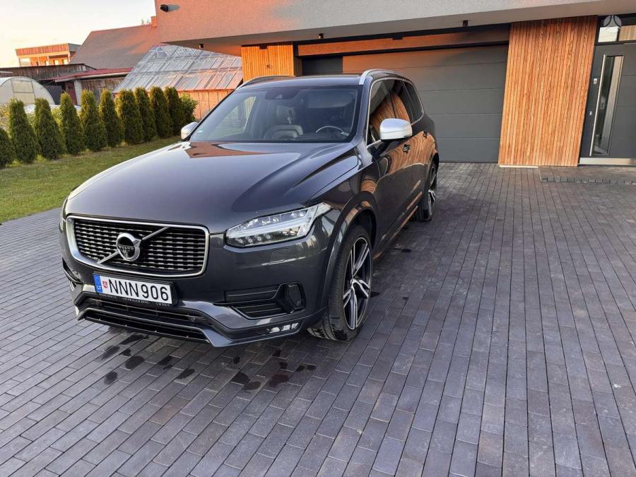 Серый Вольво ХС90 2019 в Вильнюс, объемом двигателя 1.97 л и пробегом 239 тыс. км за 26500 €, фото 7 на AUTOMOTO.COM.LV
