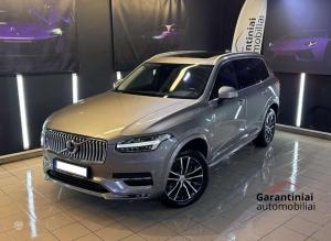 Grey Volvo XC90 2020 in Vilnius, with an engine capacity of 1.97 L and mileage of 159 thousand km for 34990 €, photo  on AUTOMOTO.COM.LV
