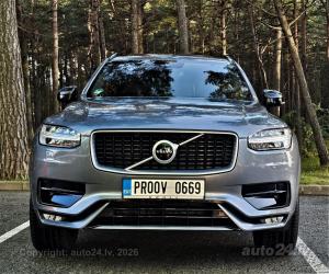Grey Volvo XC90 2020 in Tallinn, with an engine capacity of 2.00 L and mileage of 71 thousand km for 44990 €, photo 2 on AUTOMOTO.COM.LV