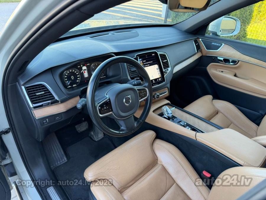 Grey Volvo XC90 2020 in Tallinn, with an engine capacity of 2.00 L and mileage of 195 thousand km for 33000 €, photo 10 on AUTOMOTO.COM.LV