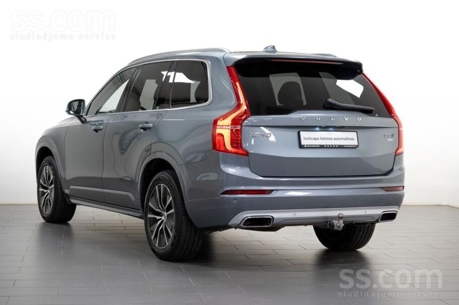 Grey Volvo XC90 2020 in Riga, with an engine capacity of 2.00 L and mileage of 95 thousand km for 34900 €, photo 14 on AUTOMOTO.COM.LV