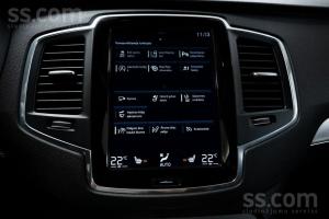 Grey Volvo XC90 2020 in Riga, with an engine capacity of 2.00 L and mileage of 95 thousand km for 34900 €, photo 21 on AUTOMOTO.COM.LV