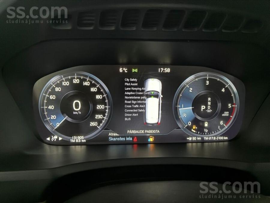 Pelēks Volvo XC90 2020 Rīga, ar dzinēja tilpumu 2.00 L un nobraukumu 132 tūkst. km par 32990 €, foto 10 vietnē AUTOMOTO.COM.LV