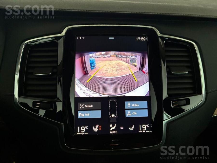 Pelēks Volvo XC90 2020 Rīga, ar dzinēja tilpumu 2.00 L un nobraukumu 132 tūkst. km par 32990 €, foto 16 vietnē AUTOMOTO.COM.LV