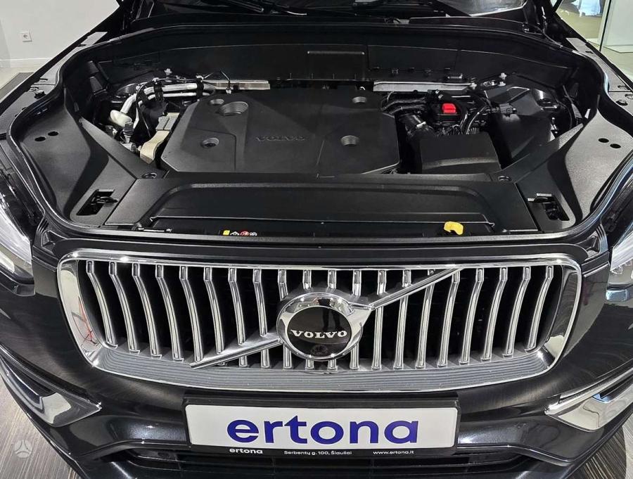 Grey Volvo XC90 2020 in Siauliai, with an engine capacity of 1.97 L and mileage of 162 thousand km for 29900 €, photo 14 on AUTOMOTO.COM.LV