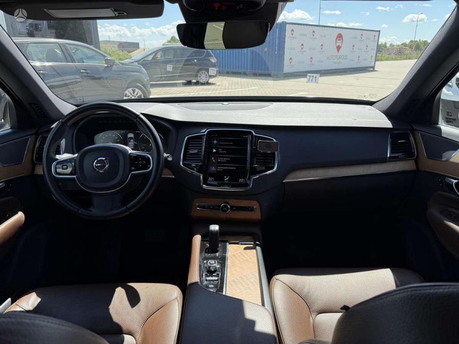 Pelēks Volvo XC90 2020 Tauragė, ar dzinēja tilpumu 1.97 L un nobraukumu 151 tūkst. km par 26378 €, foto 15 vietnē AUTOMOTO.COM.LV