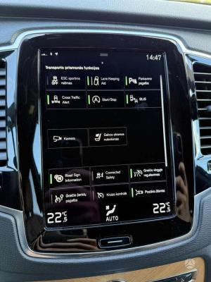 Pelēks Volvo XC90 2020 Tauragė, ar dzinēja tilpumu 1.97 L un nobraukumu 151 tūkst. km par 26378 €, foto 35 vietnē AUTOMOTO.COM.LV