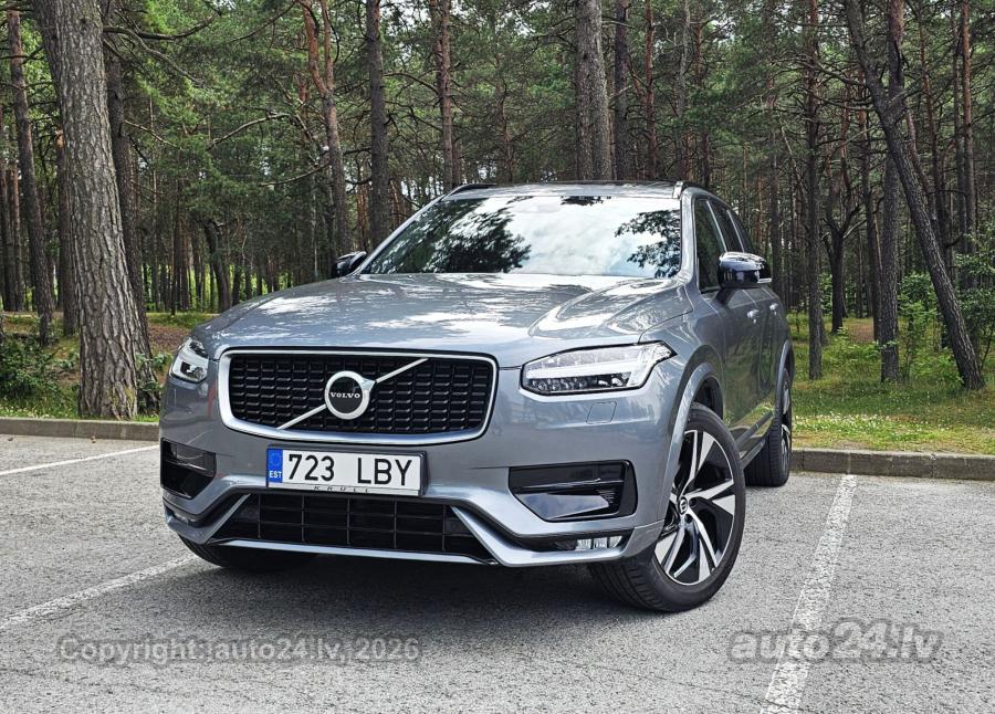 Pelēks Volvo XC90 2020 Tallina, ar dzinēja tilpumu 2.00 L un nobraukumu 75 tūkst. km par 43990 €, foto 3 vietnē AUTOMOTO.COM.LV