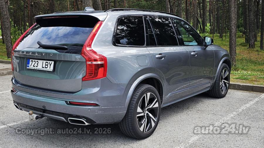 Pelēks Volvo XC90 2020 Tallina, ar dzinēja tilpumu 2.00 L un nobraukumu 75 tūkst. km par 43990 €, foto 7 vietnē AUTOMOTO.COM.LV