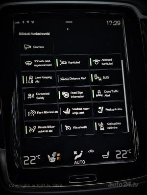 Pelēks Volvo XC90 2020 Tallina, ar dzinēja tilpumu 2.00 L un nobraukumu 75 tūkst. km par 43990 €, foto 20 vietnē AUTOMOTO.COM.LV