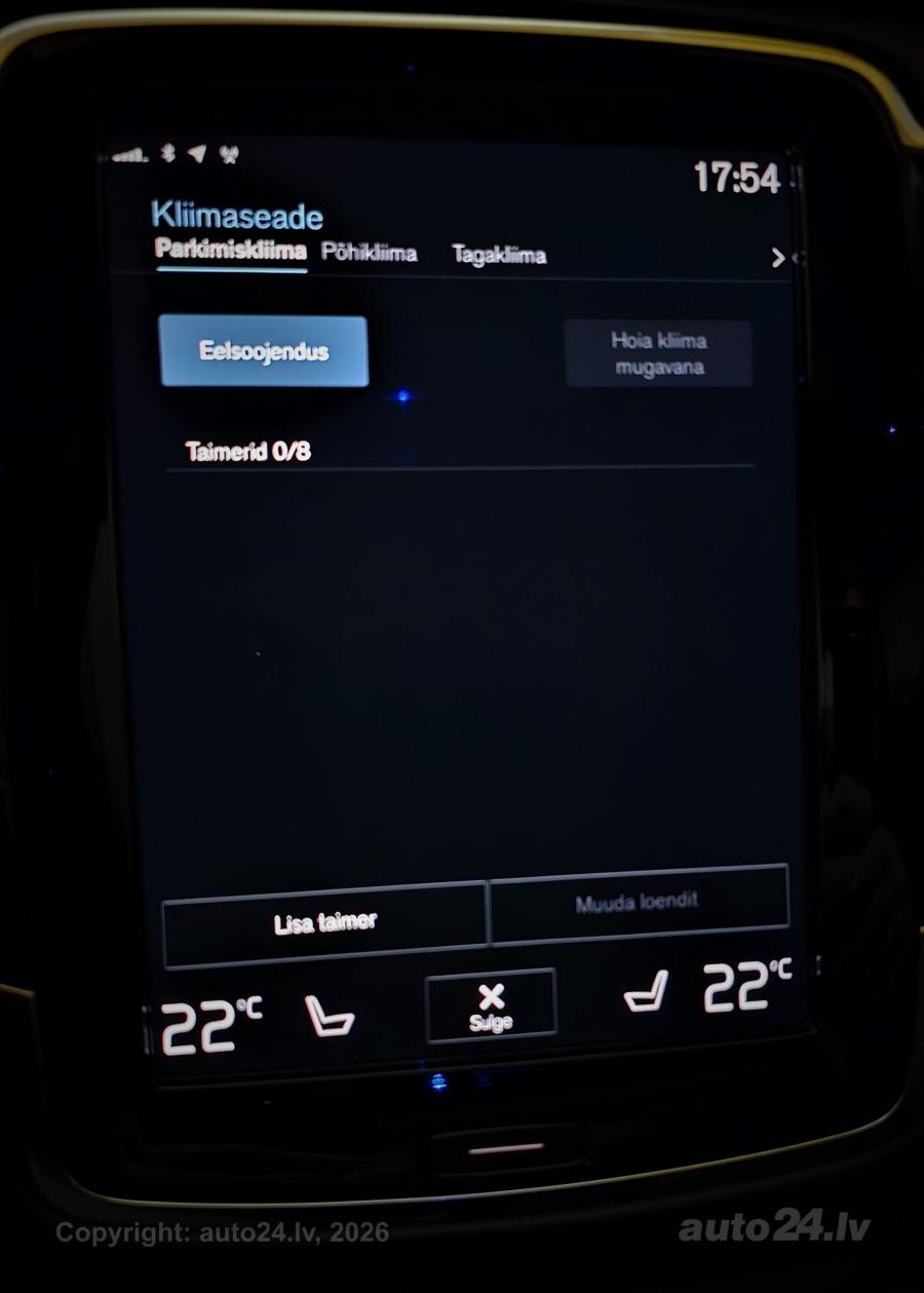 Pelēks Volvo XC90 2020 Tallina, ar dzinēja tilpumu 2.00 L un nobraukumu 75 tūkst. km par 43990 €, foto 22 vietnē AUTOMOTO.COM.LV