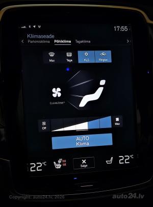 Pelēks Volvo XC90 2020 Tallina, ar dzinēja tilpumu 2.00 L un nobraukumu 75 tūkst. km par 43990 €, foto 24 vietnē AUTOMOTO.COM.LV