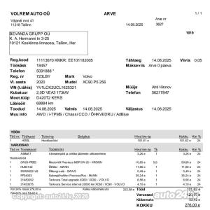 Pelēks Volvo XC90 2020 Tallina, ar dzinēja tilpumu 2.00 L un nobraukumu 75 tūkst. km par 43990 €, foto 28 vietnē AUTOMOTO.COM.LV