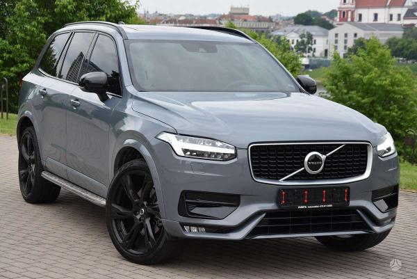 Grey Volvo XC90 2020 in Vilnius, with an engine capacity of 1.97 L and mileage of 310 thousand km for 26000 €, photo 1 on AUTOMOTO.COM.LV