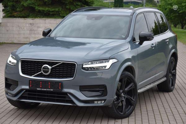 Grey Volvo XC90 2020 in Vilnius, with an engine capacity of 1.97 L and mileage of 310 thousand km for 26000 €, photo 3 on AUTOMOTO.COM.LV