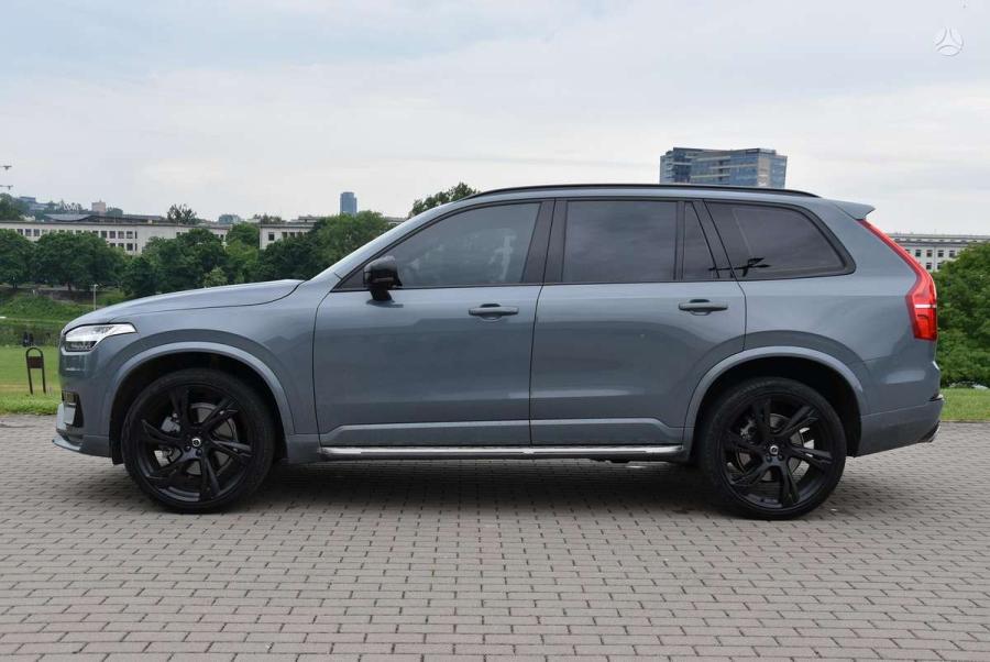 Grey Volvo XC90 2020 in Vilnius, with an engine capacity of 1.97 L and mileage of 310 thousand km for 26000 €, photo 7 on AUTOMOTO.COM.LV