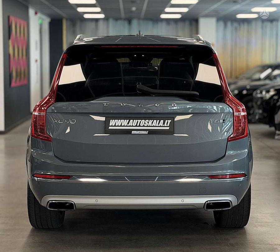 Pelēks Volvo XC90 2020 Klaipėda, ar dzinēja tilpumu 1.97 L un nobraukumu 231 tūkst. km par 28900 €, foto 7 vietnē AUTOMOTO.COM.LV