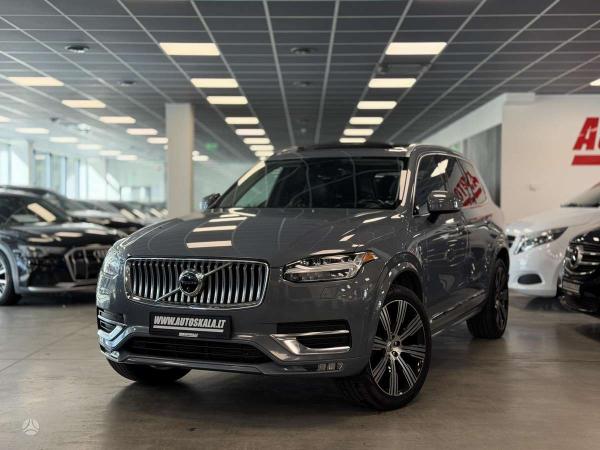 Grey Volvo XC90 2020 in Klaipeda, with an engine capacity of 1.97 L and mileage of 231 thousand km for 28900 €, photo 8 on AUTOMOTO.COM.LV