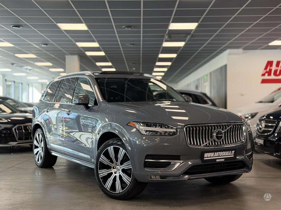 Pelēks Volvo XC90 2020 Klaipėda, ar dzinēja tilpumu 1.97 L un nobraukumu 231 tūkst. km par 28900 €, foto 24 vietnē AUTOMOTO.COM.LV