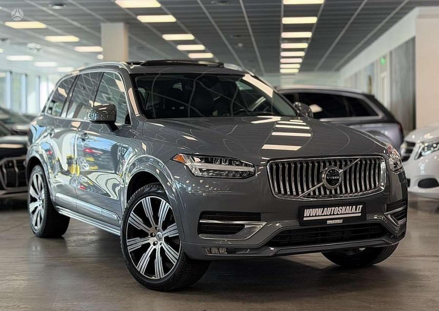 Pelēks Volvo XC90 2020 Klaipėda, ar dzinēja tilpumu 1.97 L un nobraukumu 231 tūkst. km par 28900 €, foto 27 vietnē AUTOMOTO.COM.LV