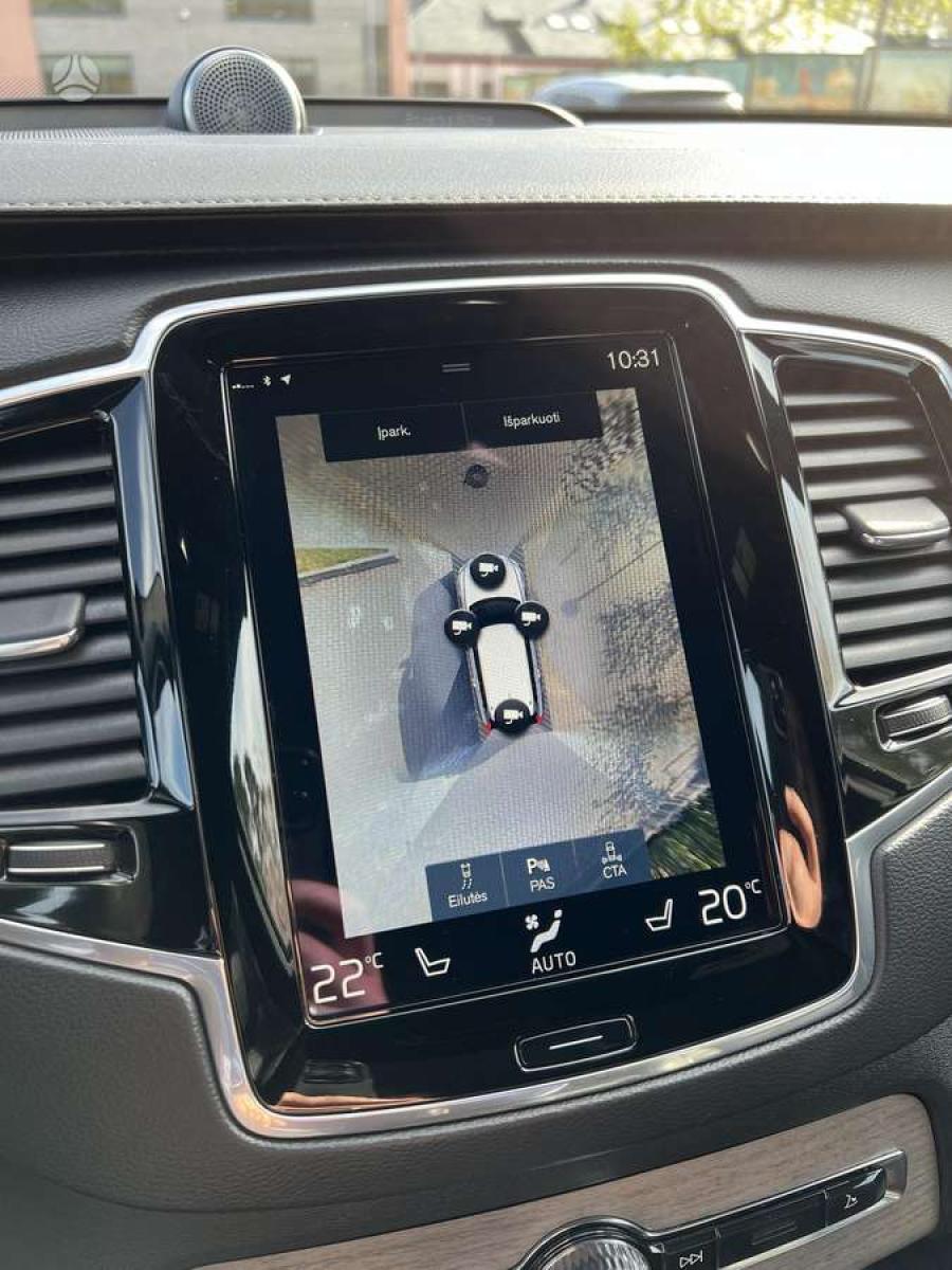Pelēks Volvo XC90 2020 Klaipėda, ar dzinēja tilpumu 1.97 L un nobraukumu 74 tūkst. km par 35000 €, foto 19 vietnē AUTOMOTO.COM.LV
