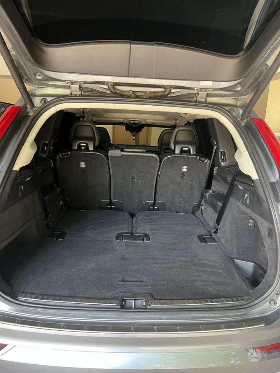 Pelēks Volvo XC90 2020 Šauļi, ar dzinēja tilpumu 1.97 L un nobraukumu 90 tūkst. km par 31000 €, foto 12 vietnē AUTOMOTO.COM.LV