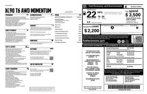Серый Вольво ХС90 2021 в Вильнюс, объемом двигателя 2.00 л и пробегом 147 тыс. км за 27900 €, фото 30 на AUTOMOTO.COM.LV