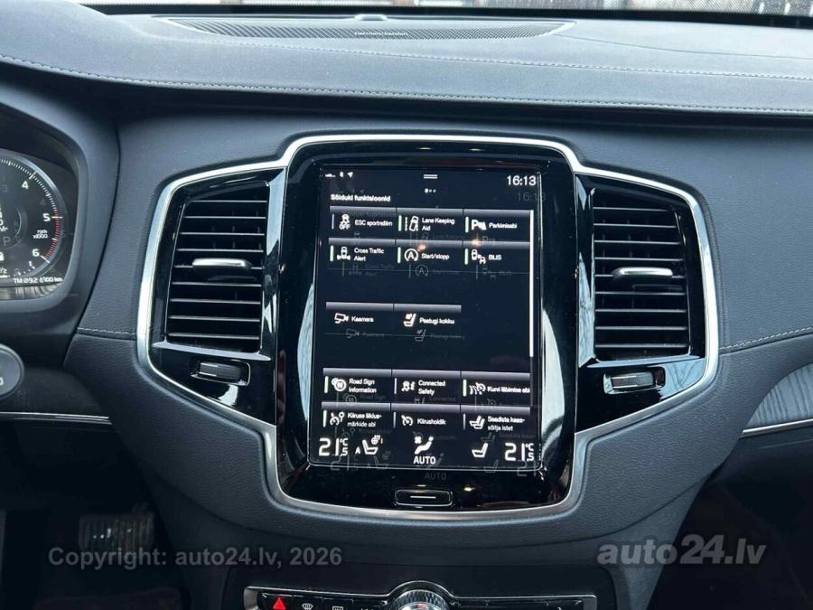 Pelēks Volvo XC90 2021 Tallina, ar dzinēja tilpumu 2.00 L un nobraukumu 130 tūkst. km par 39000 €, foto 18 vietnē AUTOMOTO.COM.LV